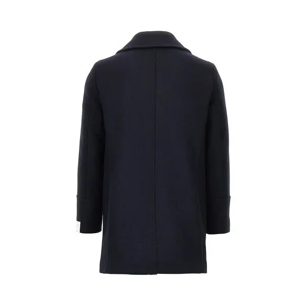 BRERAS Wool-blend Double-breasted Peacoat