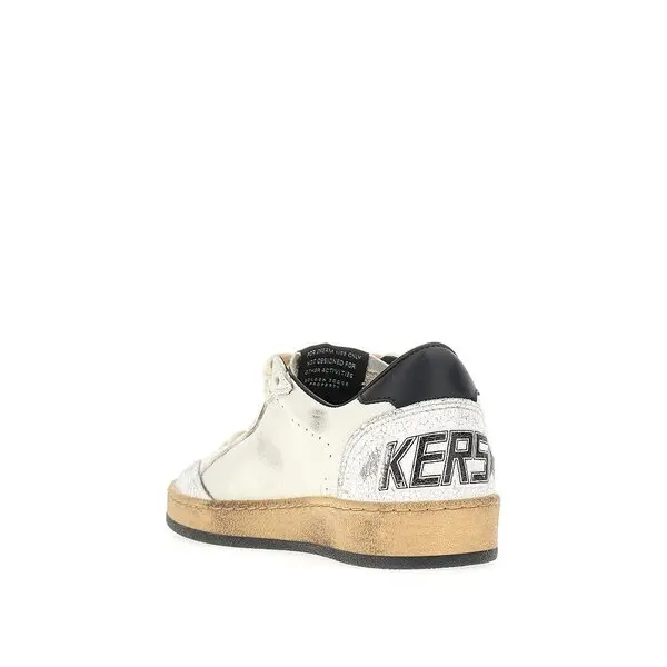 GOLDEN GOOSE Ballstar Nappa Leather Sneakers - White