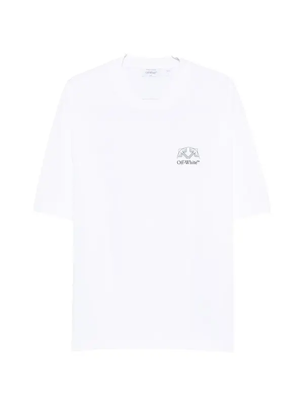 Off-White Short Sleeve Arrow Skate T-shirt