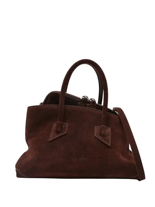 Attico The Walk Mini Shoulder Bag - Brown