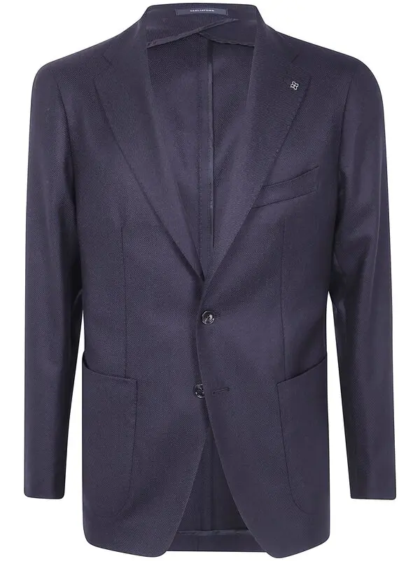 Tagliatore Jacket Single Breasted "montecarlo - Black