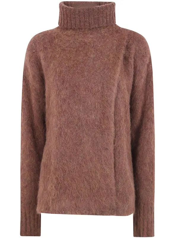 UMA WANG Sweater Highneck "fluffy Wool
