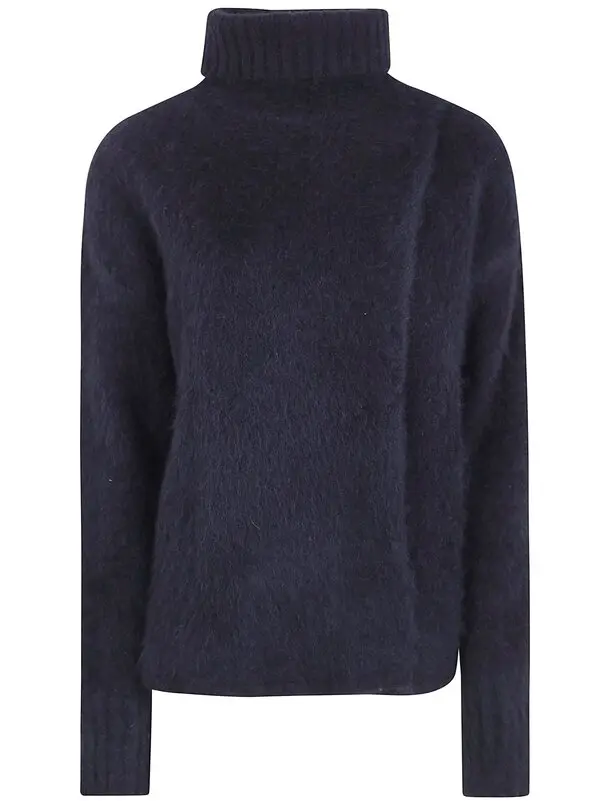 UMA WANG Sweater Highneck "fluffy Wool