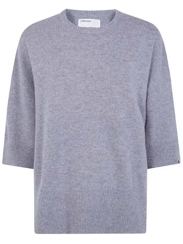 Extreme Cashmere Sweater 100% Cashmere "sassie N.433 - Gray