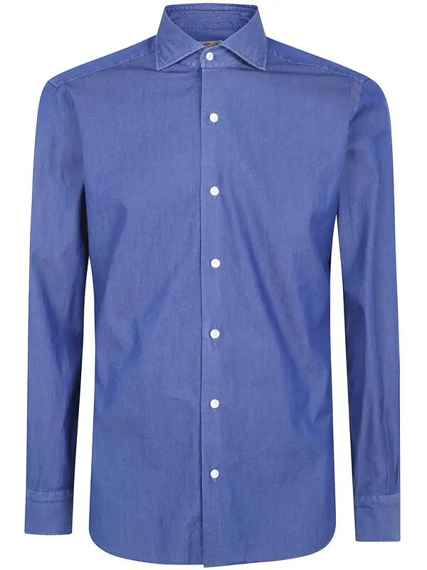 BARBA NAPOLI Shirt Light - Blue