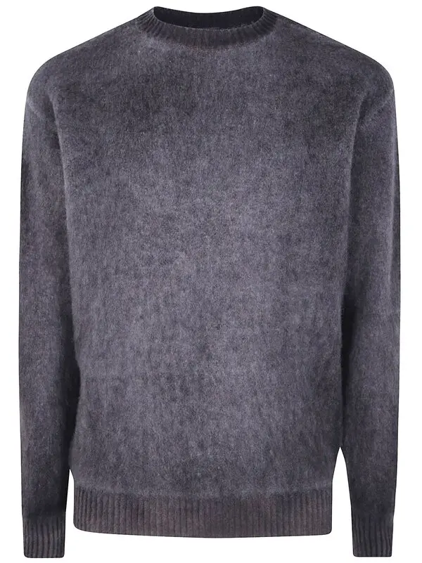 Avant Toi Sweater Tonal Degradé "round Neck Pullover