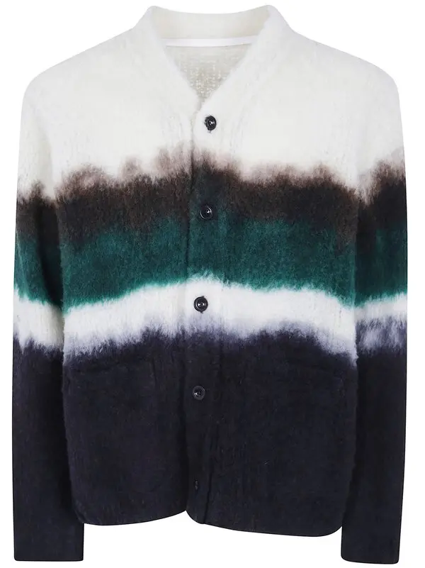 Sacai Sweater Dyed Knit Cardigan "chusen