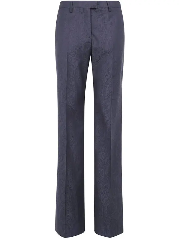 Etro Pants Straight Trousers