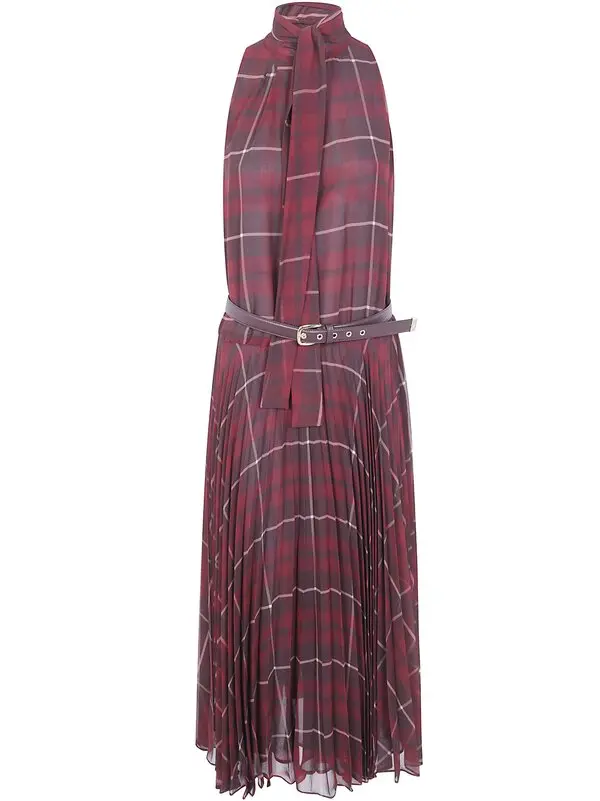 Max Mara Dress Tartan "mst Vista