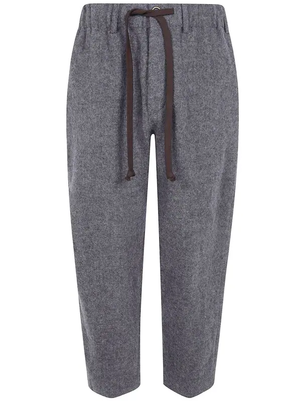 UMA WANG Pants Wool "pigiama - Gray