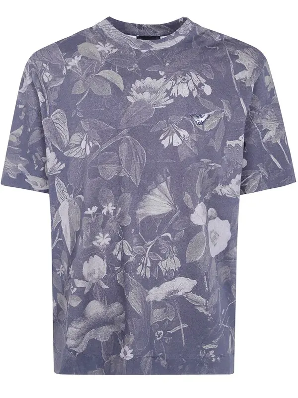 Emporio Armani T-shirt Classic Round Neck - Gray