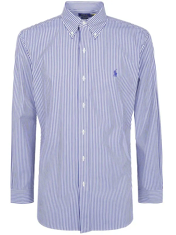 Polo Ralph Lauren Shirt Long Sleeve "sport - Blue