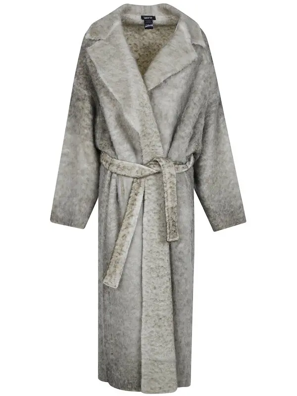 Avant Toi Coat Hand Painted Alpaca Over Coat