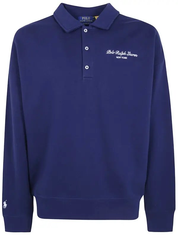 Polo Ralph Lauren Sweater Knit Pullover "newport Navy