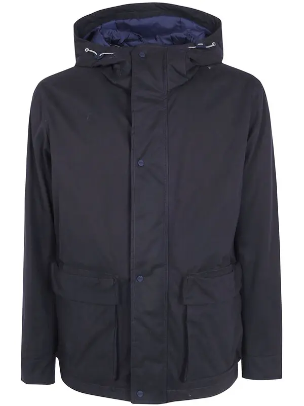 Herno Jacket Hooded "pi001413u.13314 9200 Navy