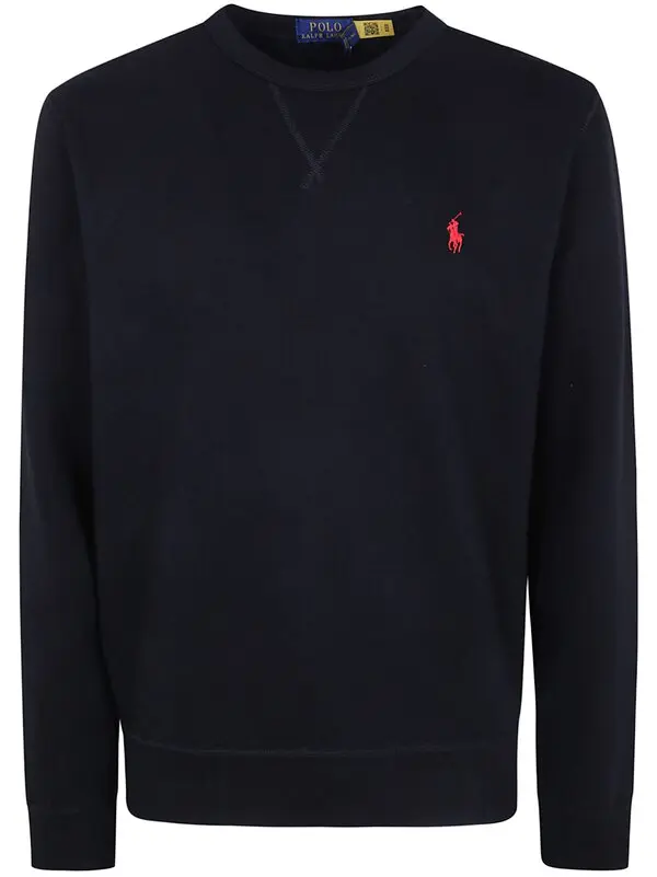 Polo Ralph Lauren Sweatshirt Long Sleeve "knit - Black