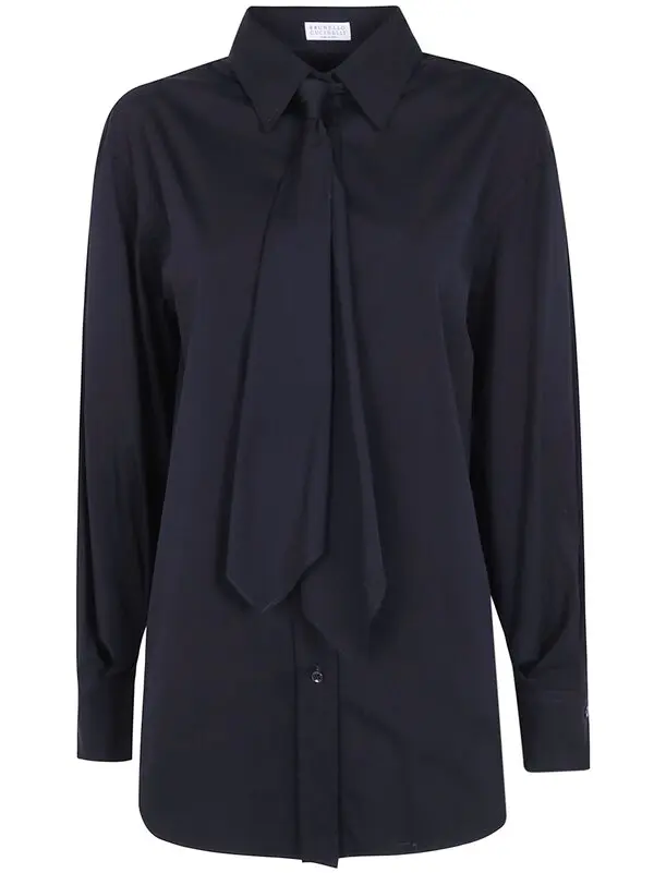 Brunello Cucinelli Shirt Cotton "ribbon Cotton Shirt
