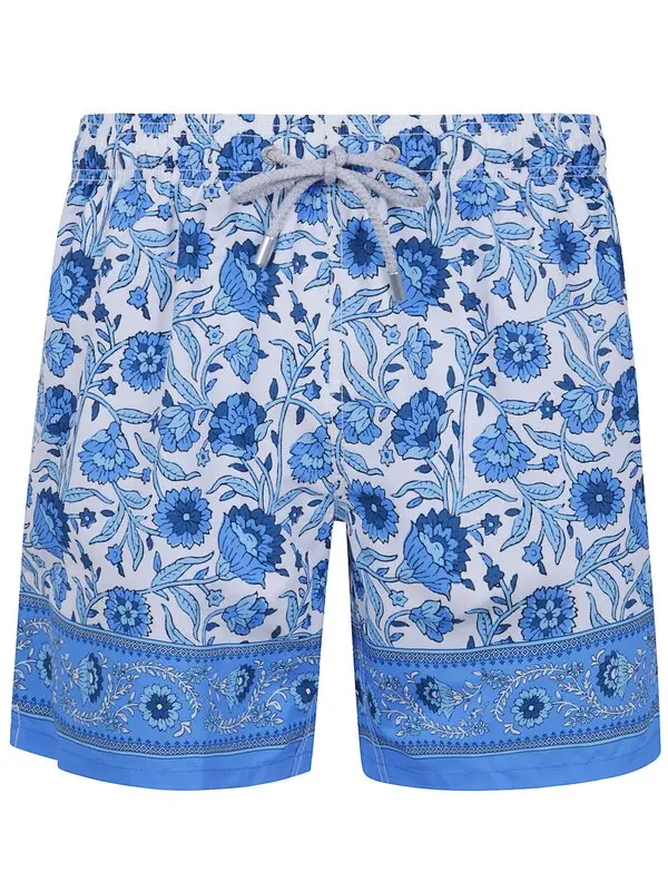 MC2 SAINT BARTH Swim Shorts Classic Print "gustavia - Multi