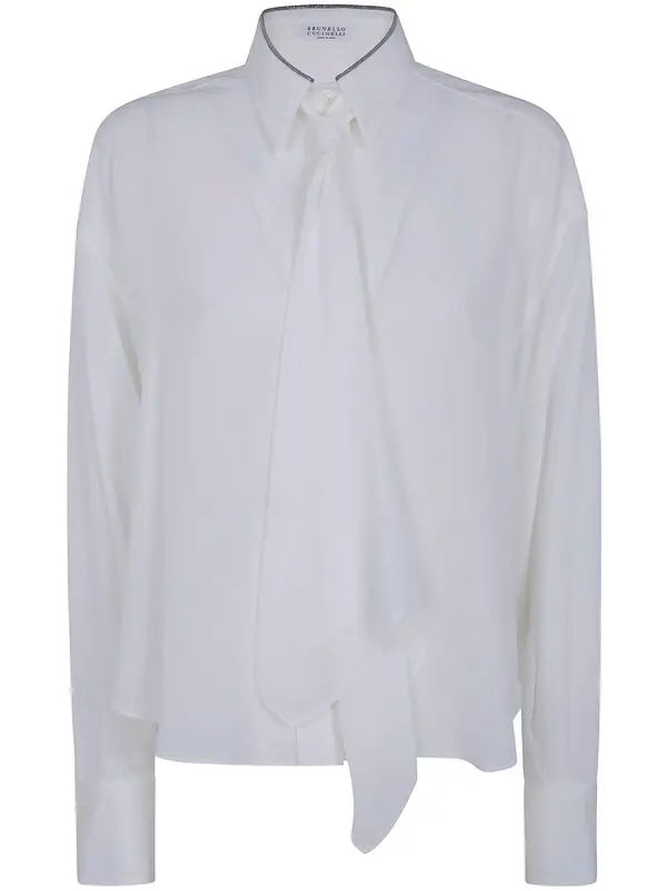 Brunello Cucinelli Shirt Silk "ribbon Silky