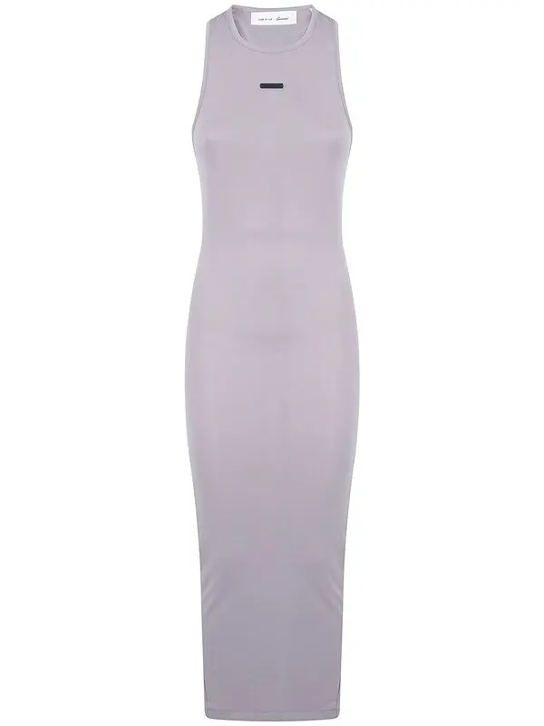Fear Of God Dress Halter Neck "soft Rib Racerback - Gray