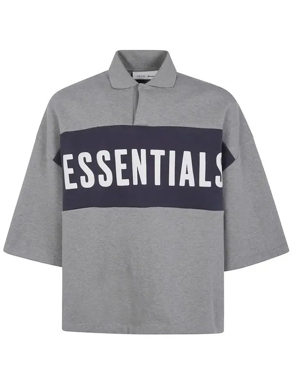 Fear Of God Sweater Panelled Crop Polo