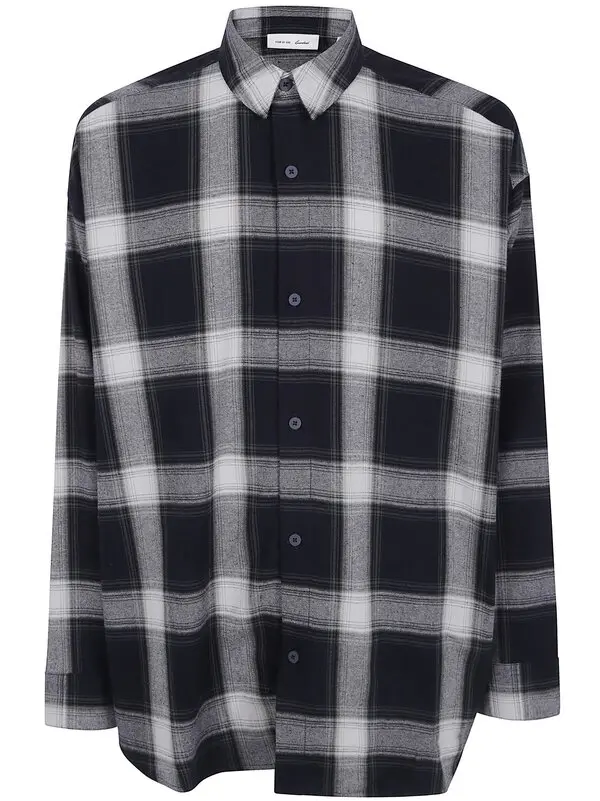Fear Of God Shirt Plaid "button Up Shirt