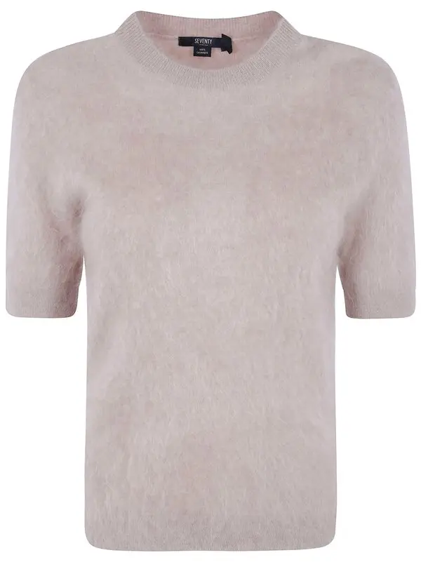 Seventy Sweater Cashmere Short Sleeves Round Neck