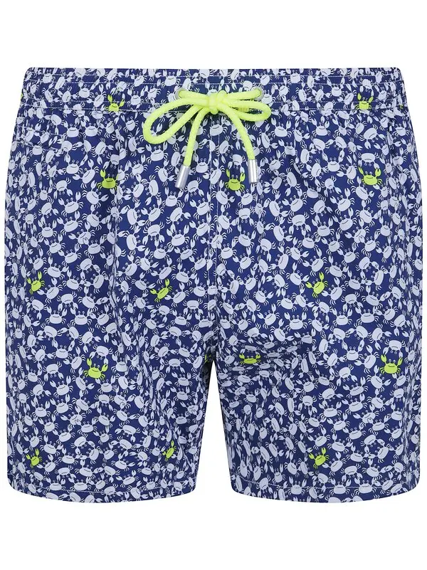 MC2 SAINT BARTH Swim Shorts Lightweight "granky Vibes - Multi