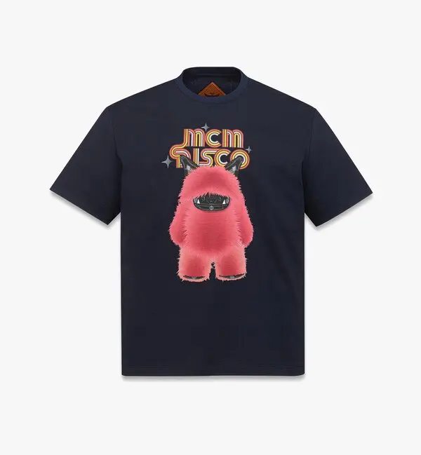 Mcm Mars Dog Disco T-shirt - Navy Blazer
