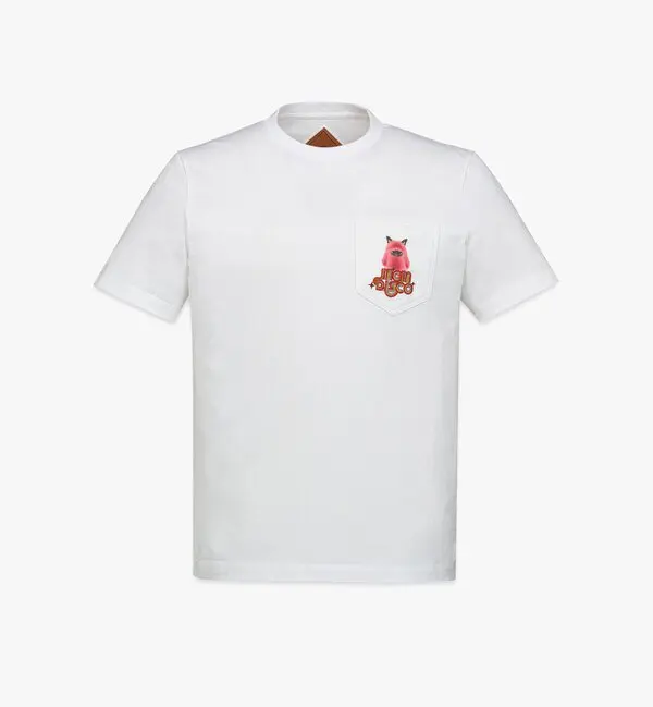 Mcm Mars Dog Pocket T-shirt