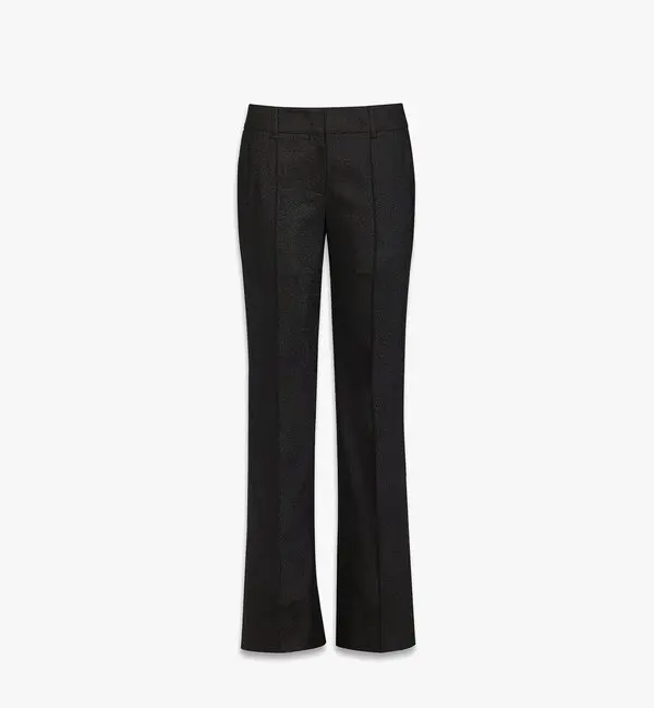 Mcm Flared Pants In Lurex Wool