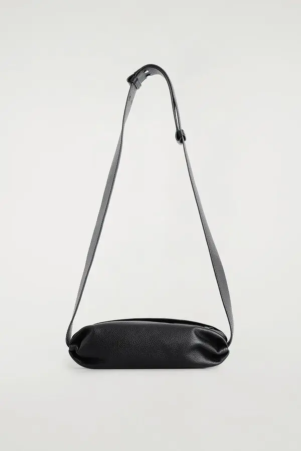 Cos Module Crossbody Bag Leather - Black