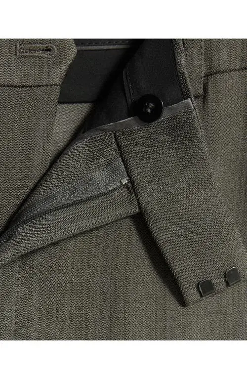 Mango Straight Leg Suit Pants