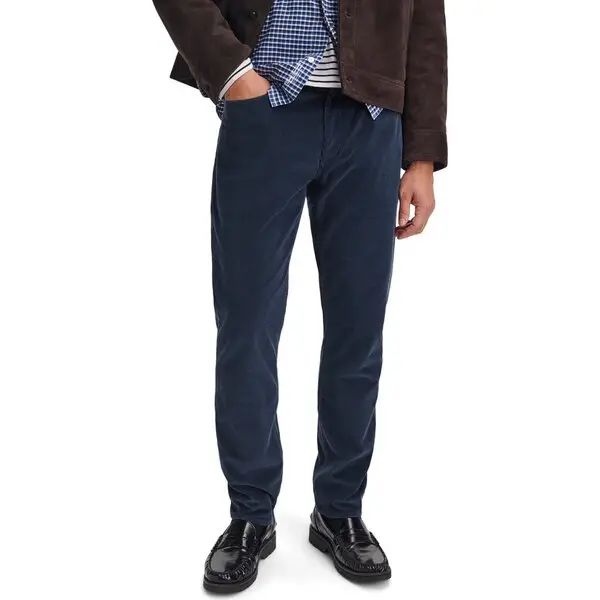 Rag & Bone Fit 3 Straight Leg Corduroy Pants - Salute