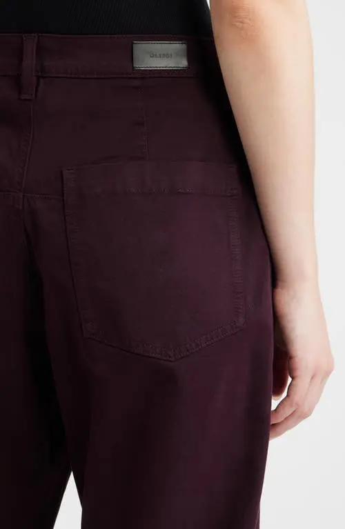 DL1961 Bilie Easy Barrel High-rise Twill Pants