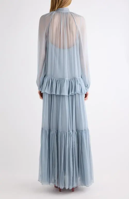 Chloé Silk Mousseline Maxi Dress