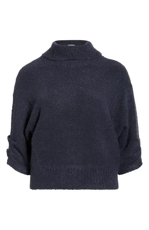 Wit & Wisdom Dolman Sleeve Sweater - Blue Charcoal