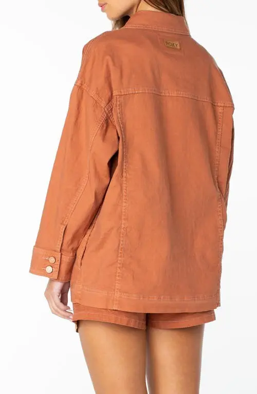 Roxy Lost Treasure Cotton & Linen Jacket