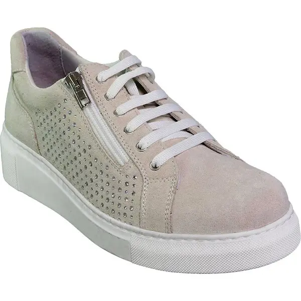 DAVID TATE Perla Sneaker - Stone Suede