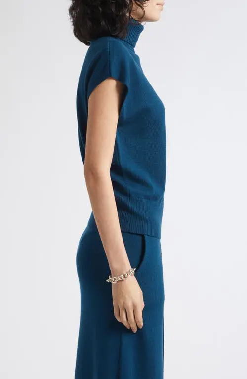 Ramy Brook Natalie Wool Turtleneck Sweater - Dark Teal