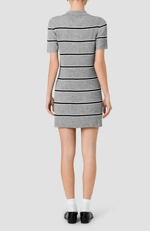 French Connection Mason Varsity Stripe Knit Minidress