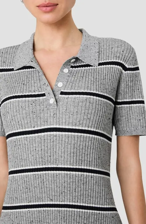 French Connection Mason Varsity Stripe Knit Minidress