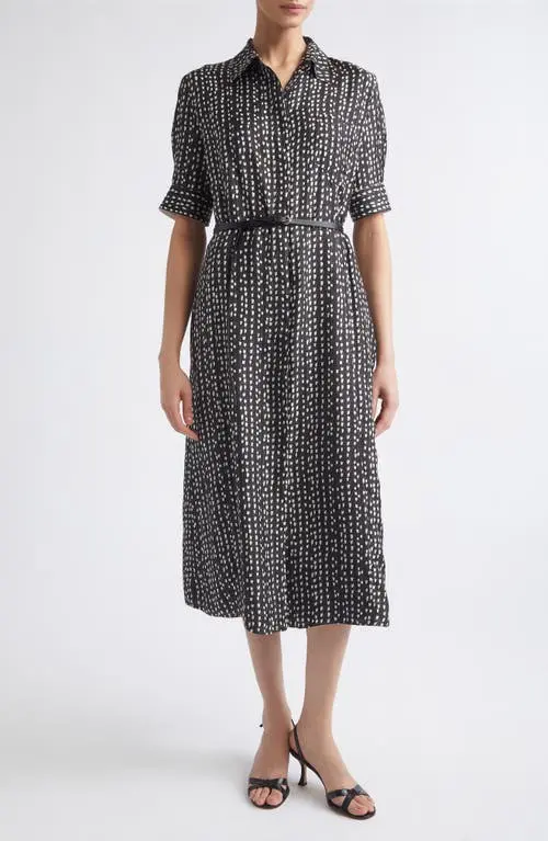 Altuzarra Eleanor Wool Stretch Twill Midi Shirtdress