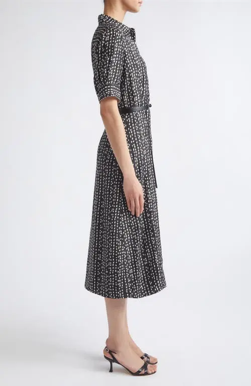 Altuzarra Eleanor Wool Stretch Twill Midi Shirtdress