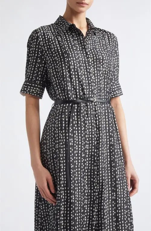 Altuzarra Eleanor Wool Stretch Twill Midi Shirtdress