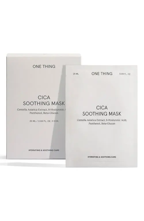 ONE THING Cica Soothing Mask Set