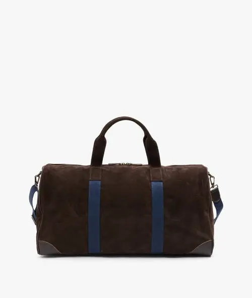MY STYLE BAGS Boston Duffel Bag Deluxe - Dark Brown