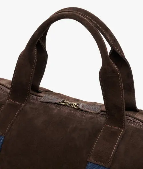 MY STYLE BAGS Boston Duffel Bag Deluxe - Dark Brown
