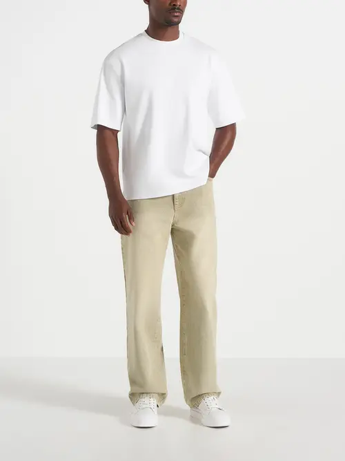 Manière De Voir Dn002 Relaxed Fit Jeans - Sage