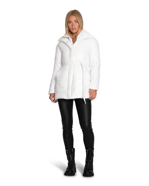 BELLE & BLOOM Moonrise Belted Puffer Jacket